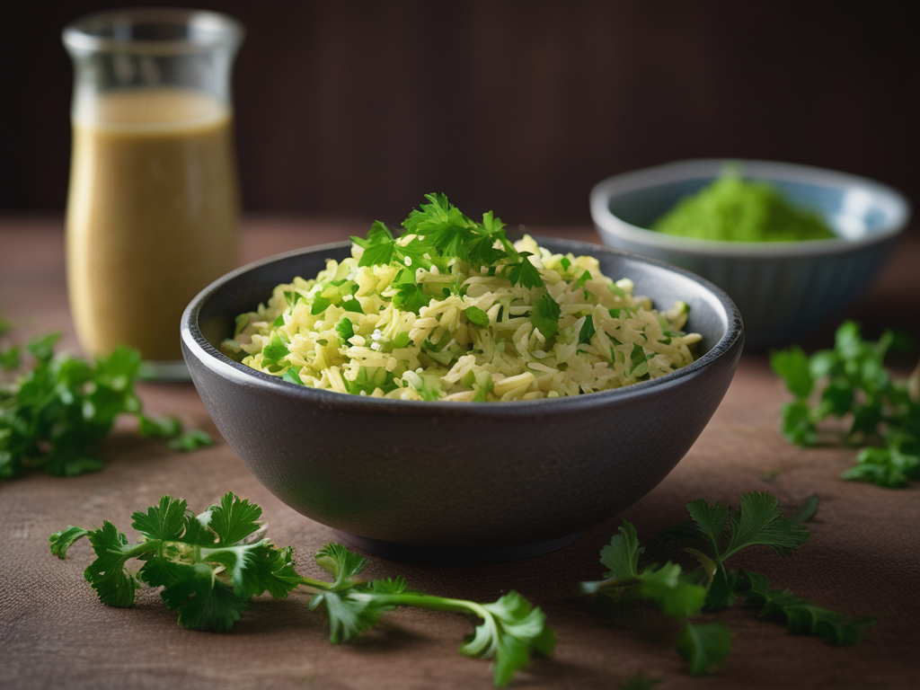 Arroz con Culantro – Las Recetas de Paola