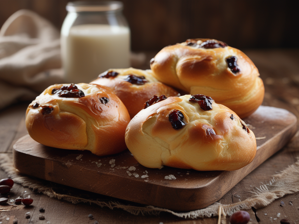 Pan con pasas y canela – Las Recetas de Paola