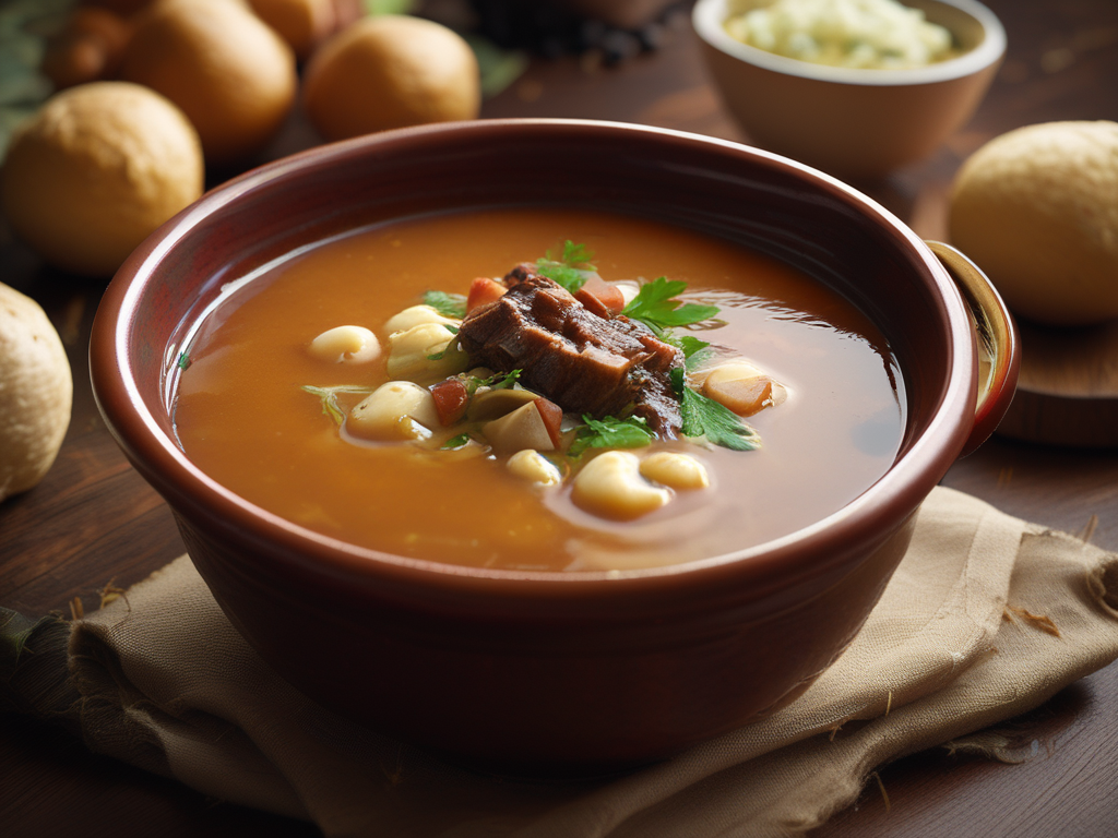 Sopa de rabo de res – Las Recetas de Paola