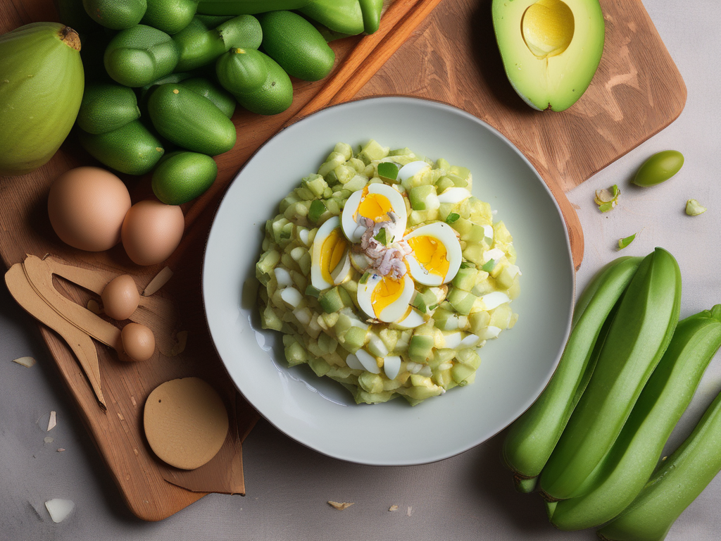 Ensalada de Chayote – Las Recetas de Paola