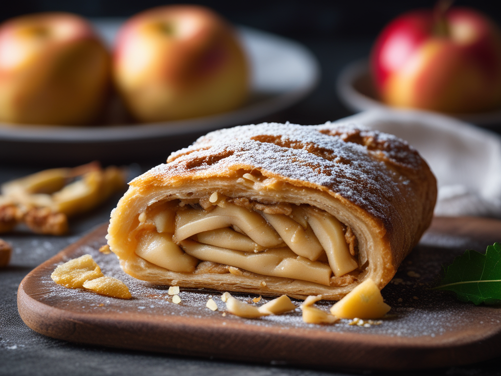 Strudel de manzana – Las Recetas de Paola
