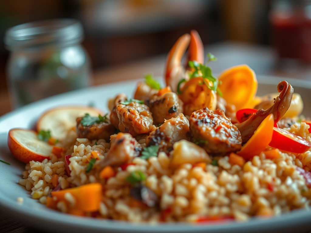 Arroz con Rabito de Puerco, Bacalao y Mariscos (ONE POT) – Las Recetas ...