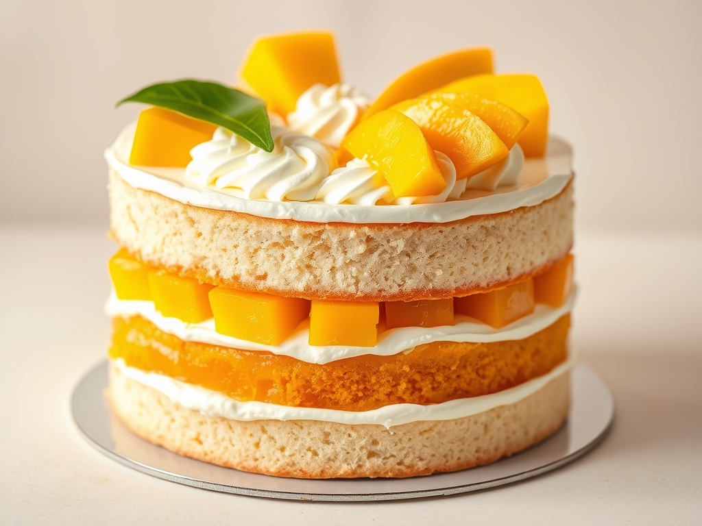 Torta de Mango – Las Recetas de Paola