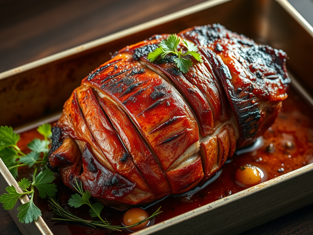 Pernil Asado con Piel Crujiente – Las Recetas de Paola